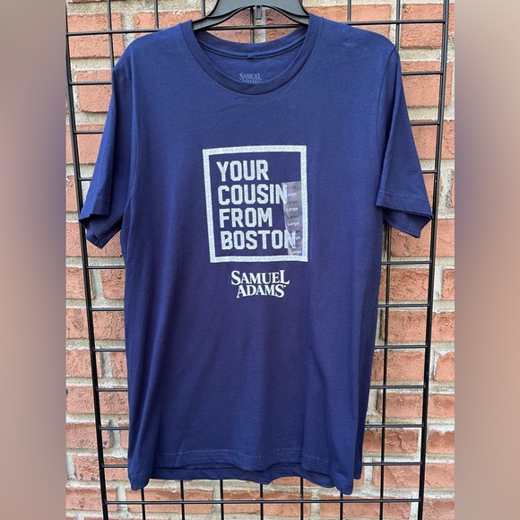 Samuel Adams | Shirts | Samuel Adams Shirt Your Cousin From Boston Nwt ...